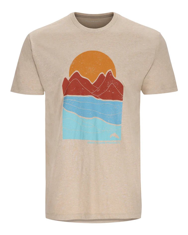 Simms Mtn River Stream T-Shirt | The Blue Quill Angler
